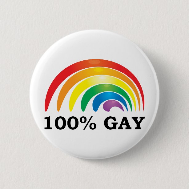 Gay Pride Buttons & Pins | Zazzle CA