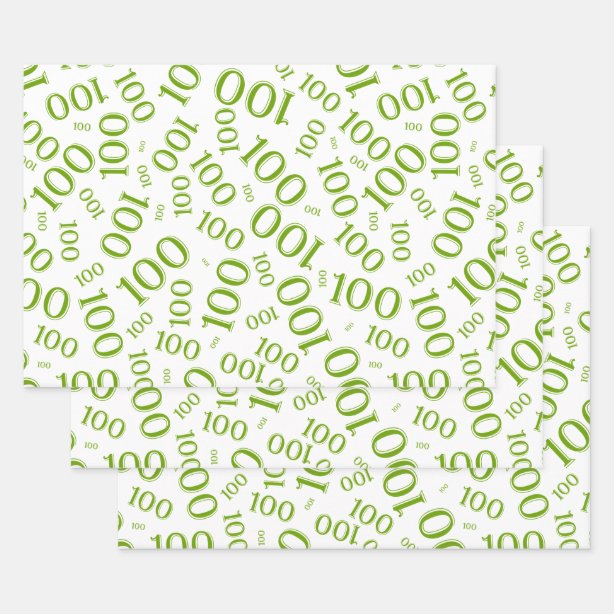 100 Years Wrapping Paper, Gift Wrap & More | Zazzle CA