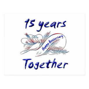 15 Year Anniversary Cards | Zazzle.ca