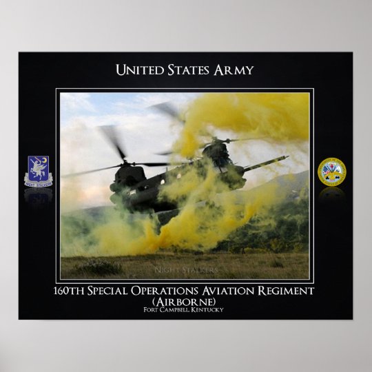 160th Special Operations Aviation Regiment Poster | Zazzle.ca