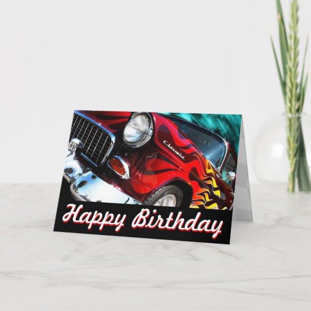 Car Birthday Cards | Zazzle CA