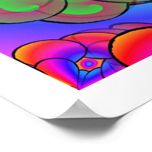 1960's Rock Psychedelic Flower Power Poster | Zazzle