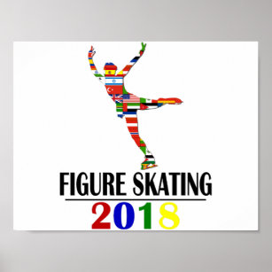 Figure Skating Posters, Prints & Poster Printing | Zazzle CA