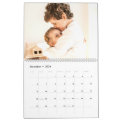 2025 Modern Custom Photo Create Your Own Family Calendar | Zazzle