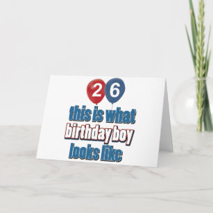 26th Birthday Cards | Zazzle CA