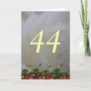 44th Birthday Cards | Zazzle CA