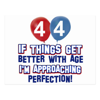 Funny 44th Birthday Cards, Photocards, Invitations & More