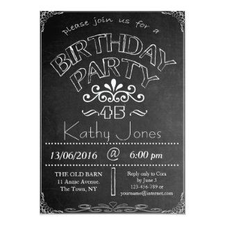 45th Birthday Invitations & Announcements | Zazzle Canada