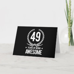 49th Birthday Cards | Zazzle CA