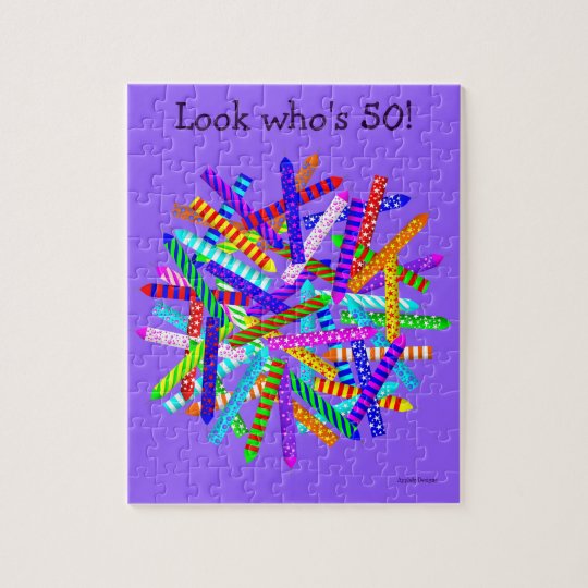 50th Birthday Gifts Jigsaw Puzzle | Zazzle.ca