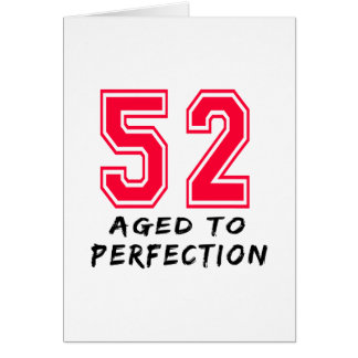 52 Year Old Birthday Cards, Photocards, Invitations & More