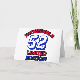 52nd Birthday Cards | Zazzle CA