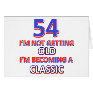 54th Birthday Cards, Photocards, Invitations & More