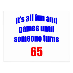 Turning 65 Cards, Greeting Cards & More | Zazzle CA