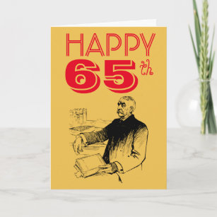 Funny 65th Birthday Cards | Zazzle CA