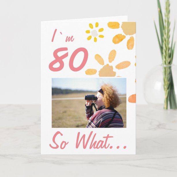 Funny 80th Birthday Cards | Zazzle CA