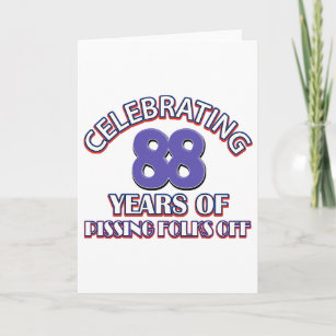 88th Birthday Cards | Zazzle CA