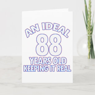 88th Birthday Cards | Zazzle CA