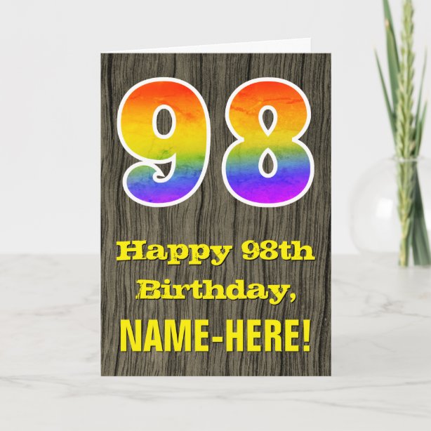 98 Years Old Cards, Greeting Cards & More | Zazzle CA