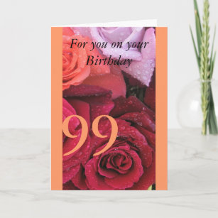 99th Birthday Cards | Zazzle CA