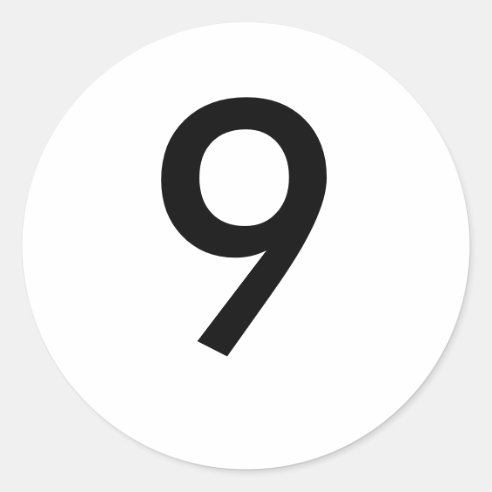 Number Stickers | Zazzle CA