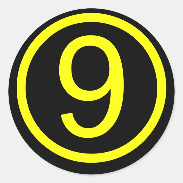 Number Stickers | Zazzle CA