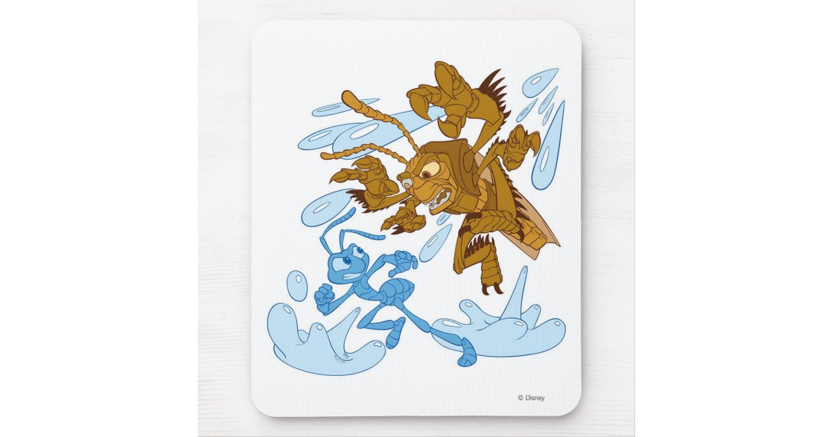 A Bug's Life's Flik & Hopper Disney Mouse Pad | Zazzle