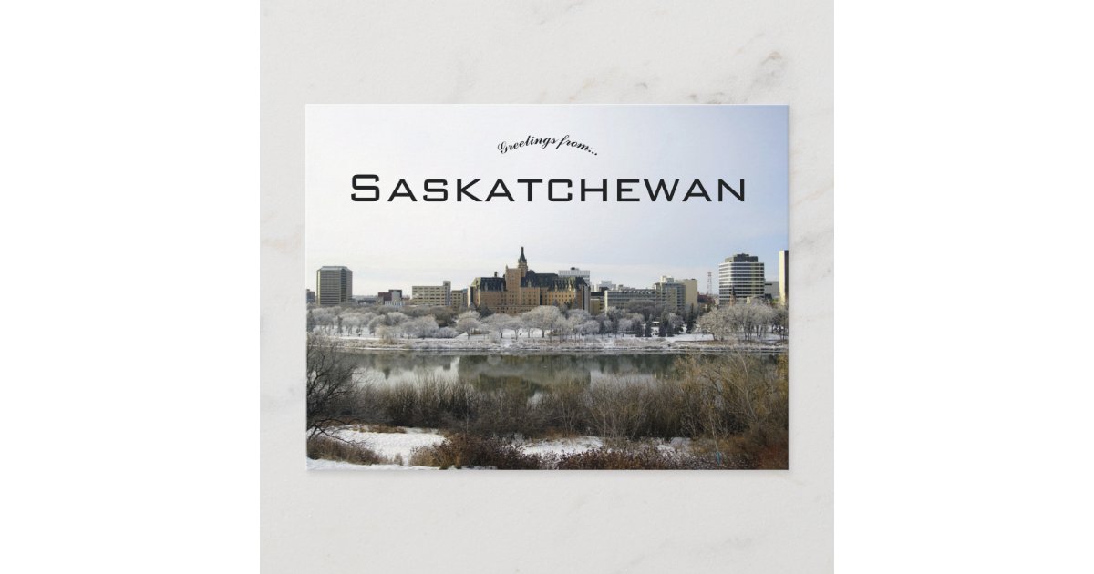 A View of Saskatoon Saskatchewan Postcard | Zazzle
