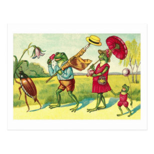 Vintage Frog Postcards | Zazzle CA