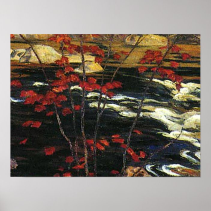 A. Y. Jackson - Red Maple Poster | Zazzle.ca