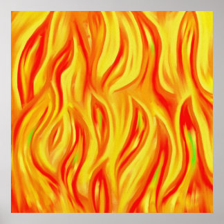 Hot Flames Posters, Prints & Poster Printing | Zazzle CA