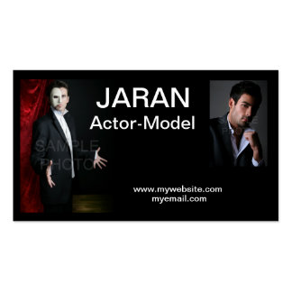Actor Business Cards and Business Card Templates | Zazzle Canada