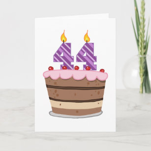 44th Birthday Cards | Zazzle CA