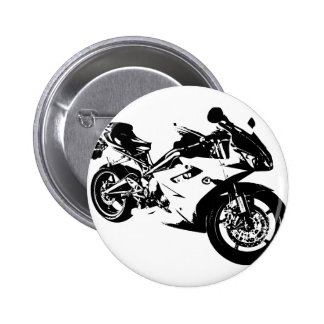 Motorcycle Buttons, Motorcycle Pinback Button Designs