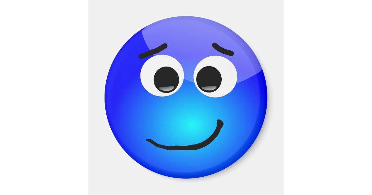 Aimant 88-Free-3D-Apprecent-Smiley-Face-Clipart-Illust | Zazzle.ca