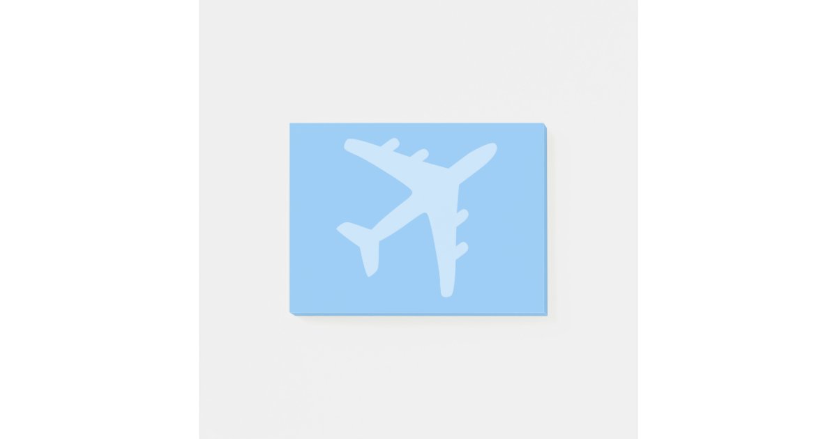 Airplane Post-it Notes | Zazzle