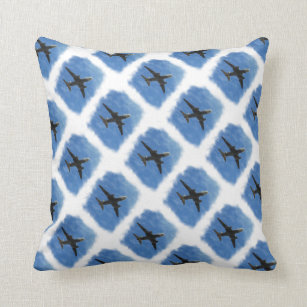 Airplane Pillows & Cushions | Zazzle CA
