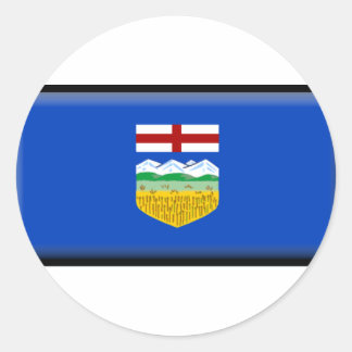 Alberta Flag Stickers, Alberta Flag Custom Sticker Designs