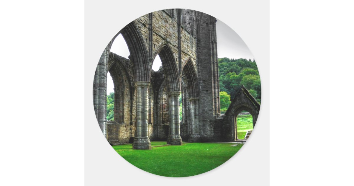 Ancient Tintern Abbey, Cistercian Monastery, Wales Classic Round ...