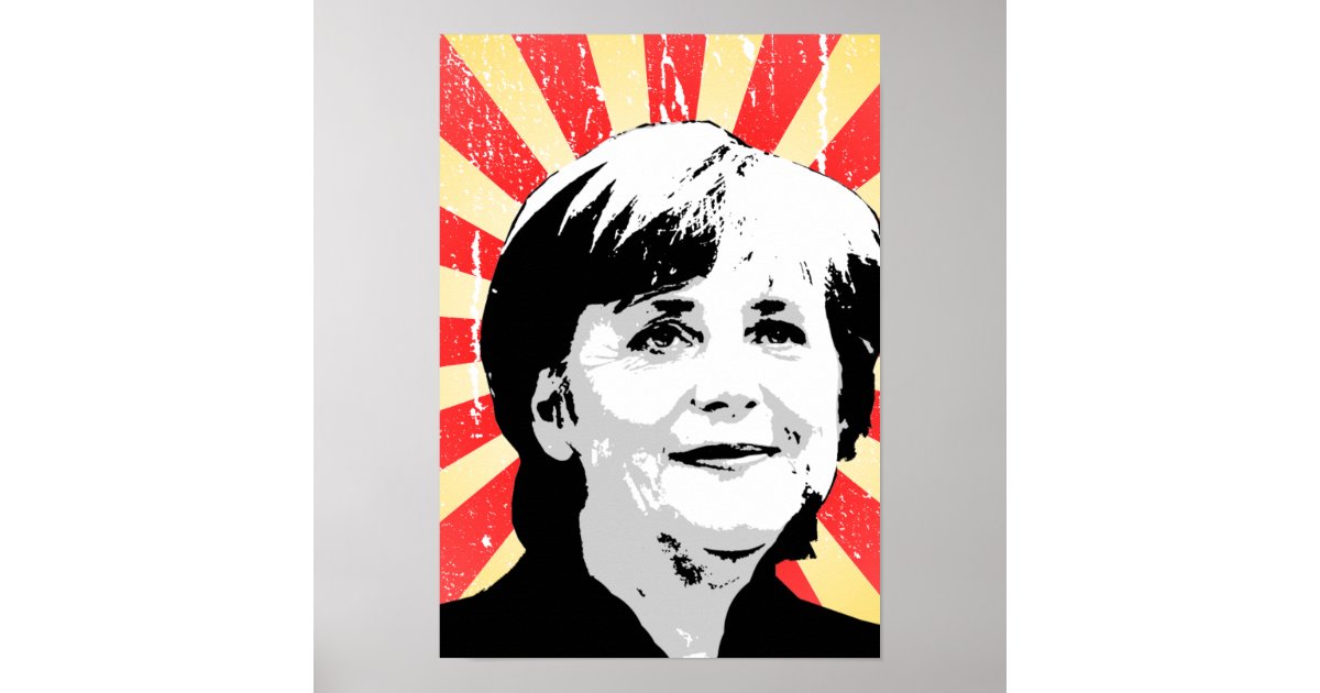 Angela Merkel Poster | Zazzle