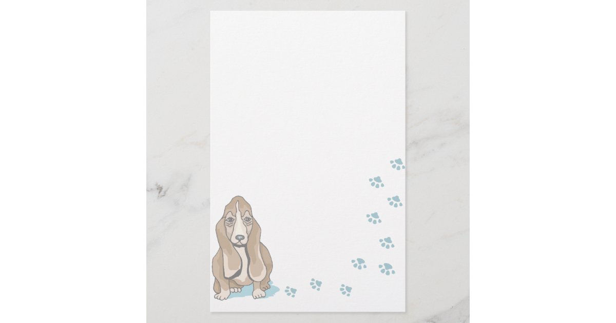 Animal Stationary Pet Lovers Dog Stationary Stationery | Zazzle