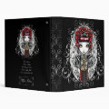 "Annie" Gothic Victorian Couture Fairy Binder | Zazzle