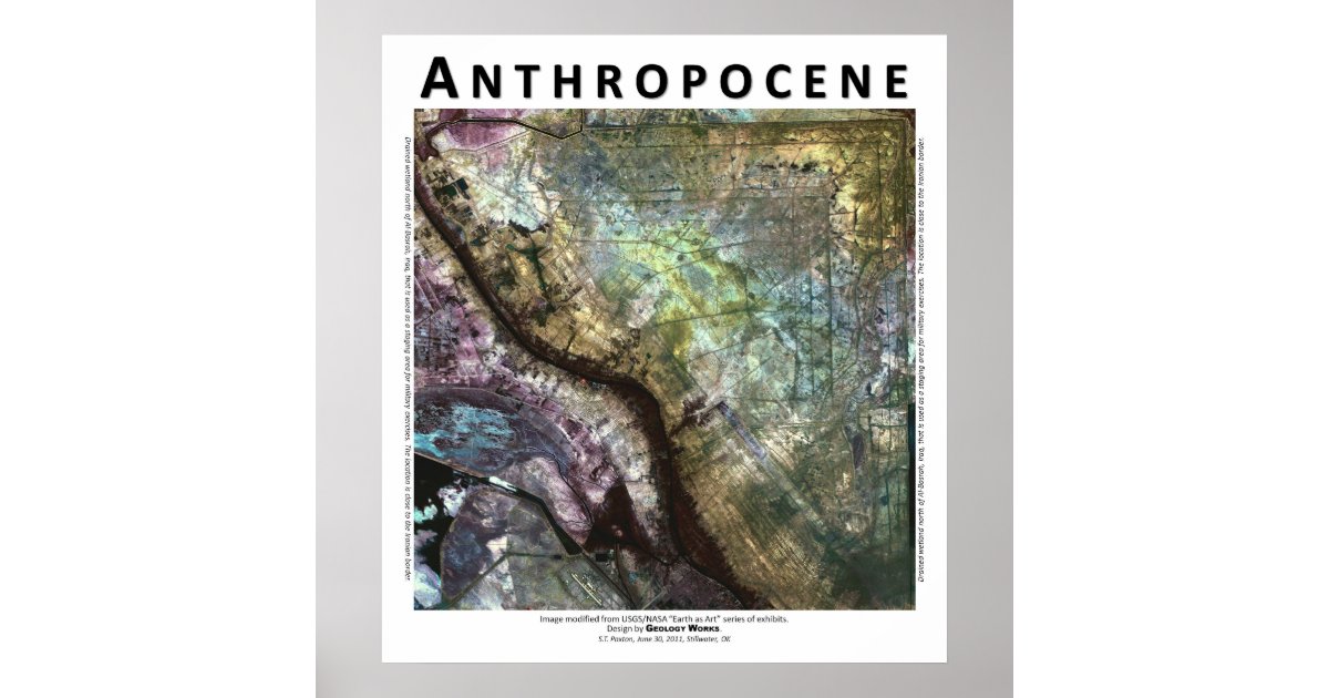 Anthropocene I - Iraqi Military Staging Area Poster | Zazzle