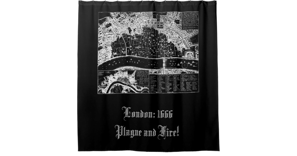Antique Map of London in 1666 Tote | Zazzle