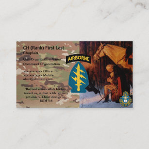 Chaplain Business Cards & Profile Cards | Zazzle CA