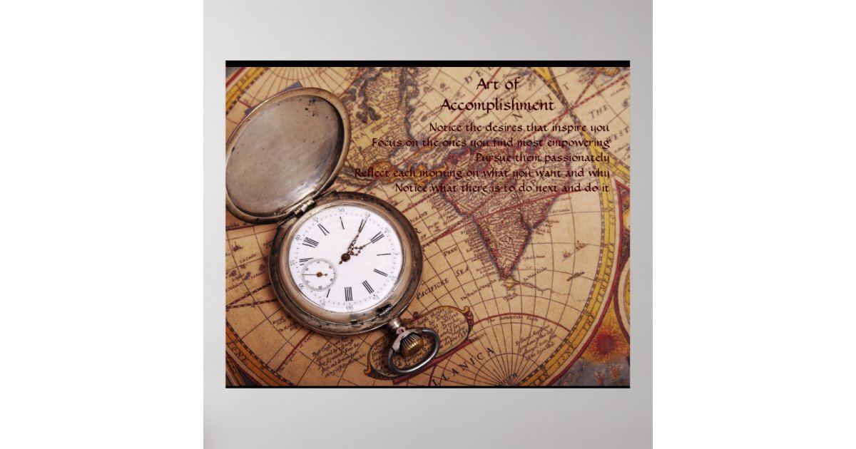 Art of Accomplishment Poster | Zazzle