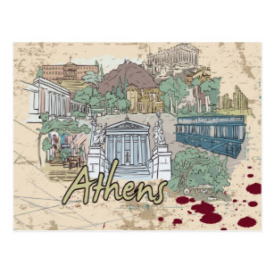 Greece Postcards | Zazzle CA