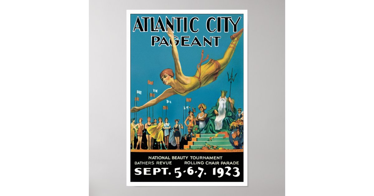 Atlantic City Pageant Poster | Zazzle