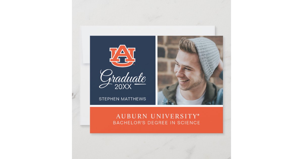Auburn University | Graduation Invitation | Zazzle