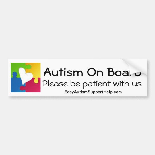 Autism Awareness Bumper Sticker | Zazzle.ca